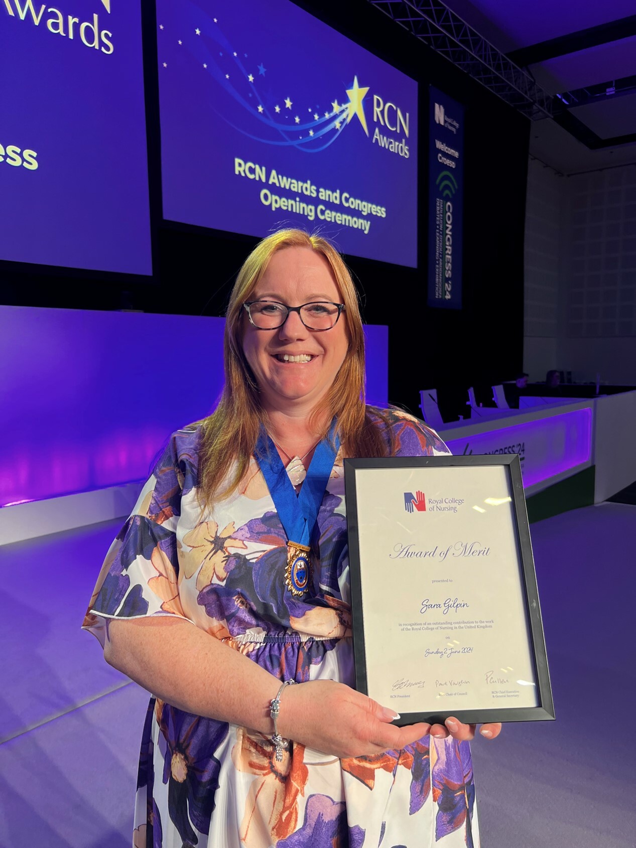 SRC lecturer Sara Gilpin receives prestigious RCN Award | Southern ...