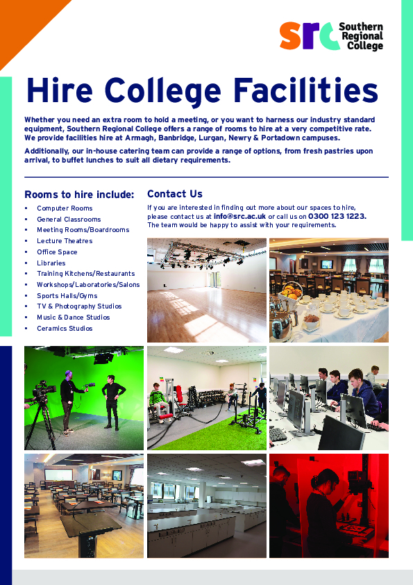 Hire Our Facilities | Southern Regional College